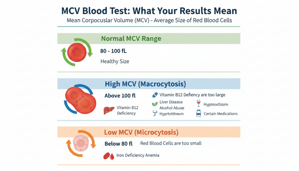 MCV Blood Test: What Your Results Mean - PQR News